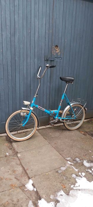 Rower składak składany Romet Wigry 2 1976, PRL ZZR jubilat, karat ...