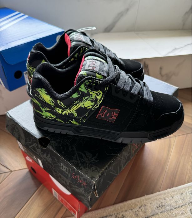 ORIGINAL DC x Slayer Stag Skate Shoes Black (new in box): 3 100 грн ...