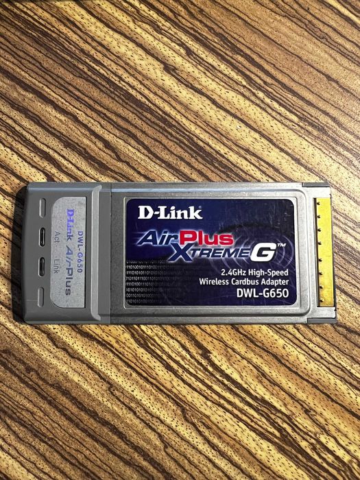 Karta D-Link DWL-G650+ AirPlusG+2.4GHz (802.11g) PCMCIA Kleszczewo • OLX.pl