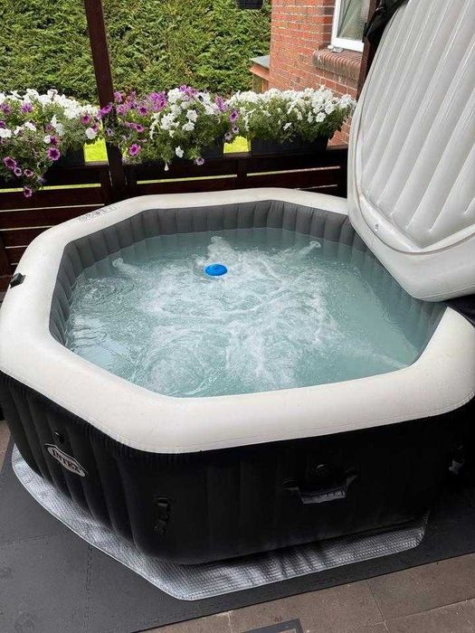 Basen jacuzzi Intex PureSpa Jet Bubble Deluxe Octagon Jelenia Góra ...