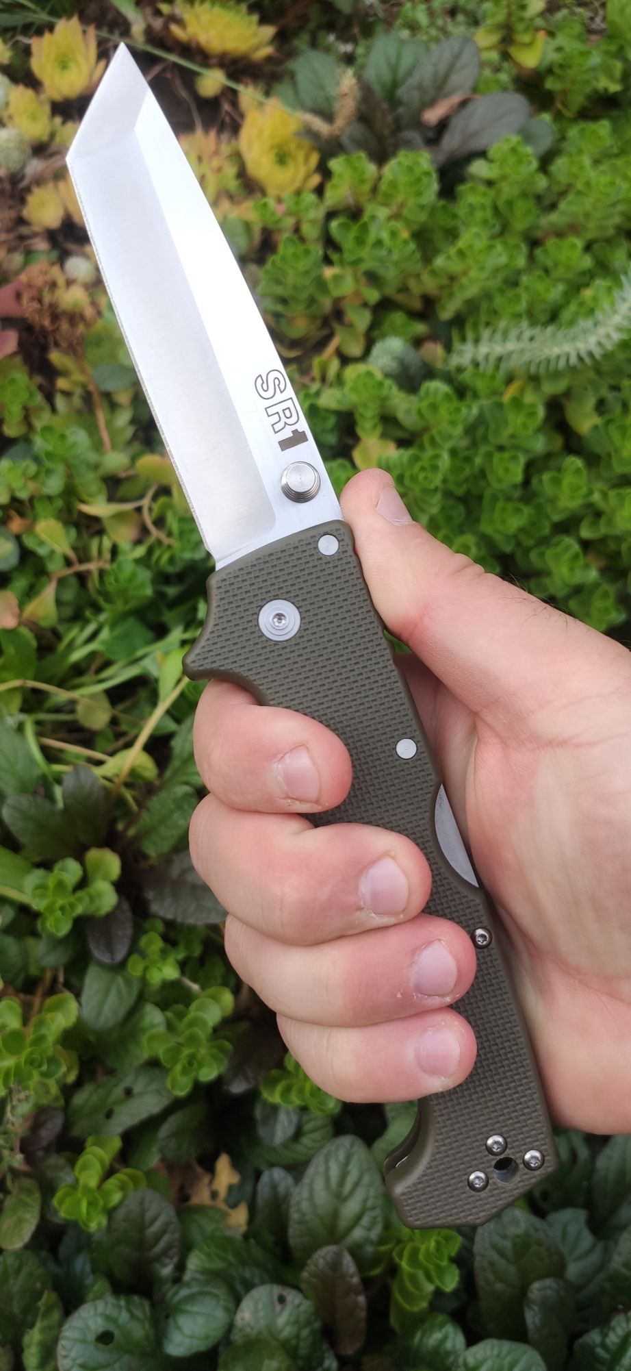 Cold Steel SR-1 Bowie/Tanto,sr1,карманный ломик с клинком Боуи и Танто ...