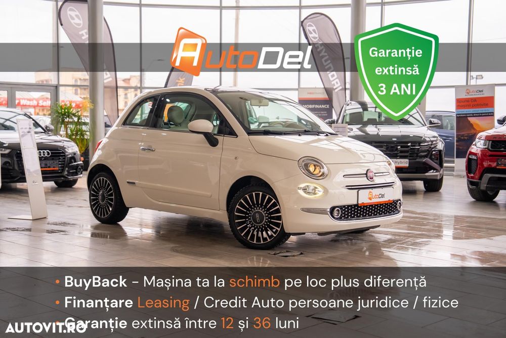 Utilizat Fiat 500 2017 - 8 999 EUR, 51 689 km - Autovit.ro