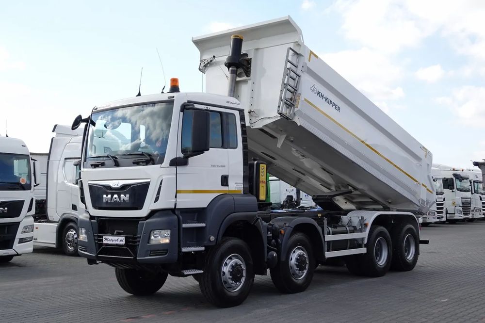 Utilizat MAN TGS 41.460 / 8x8 / REAR TIPPER / MANUAL / KH-KIPPER / EURO ...