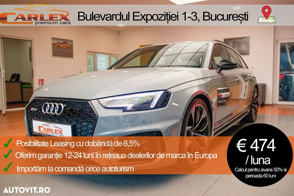Utilizat Audi RS4 2018 - 51 900,01 EUR, 87 900 km - Autovit.ro