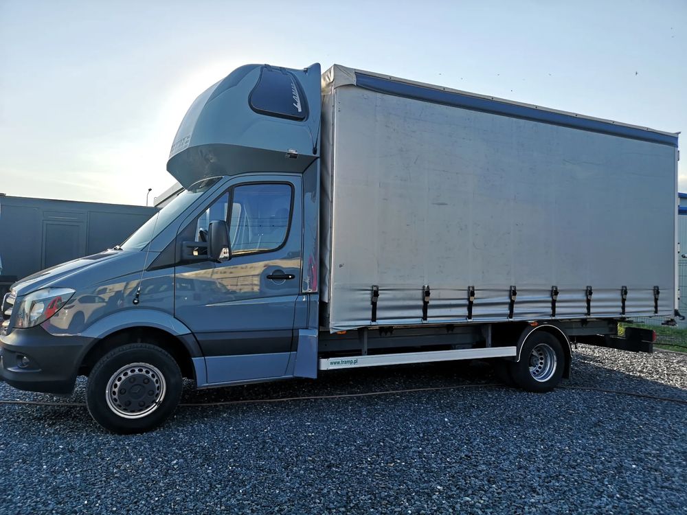 Utilizat Mercedes-Benz Sprinter 519,prelata 10 paleti.2018.Masa max ...