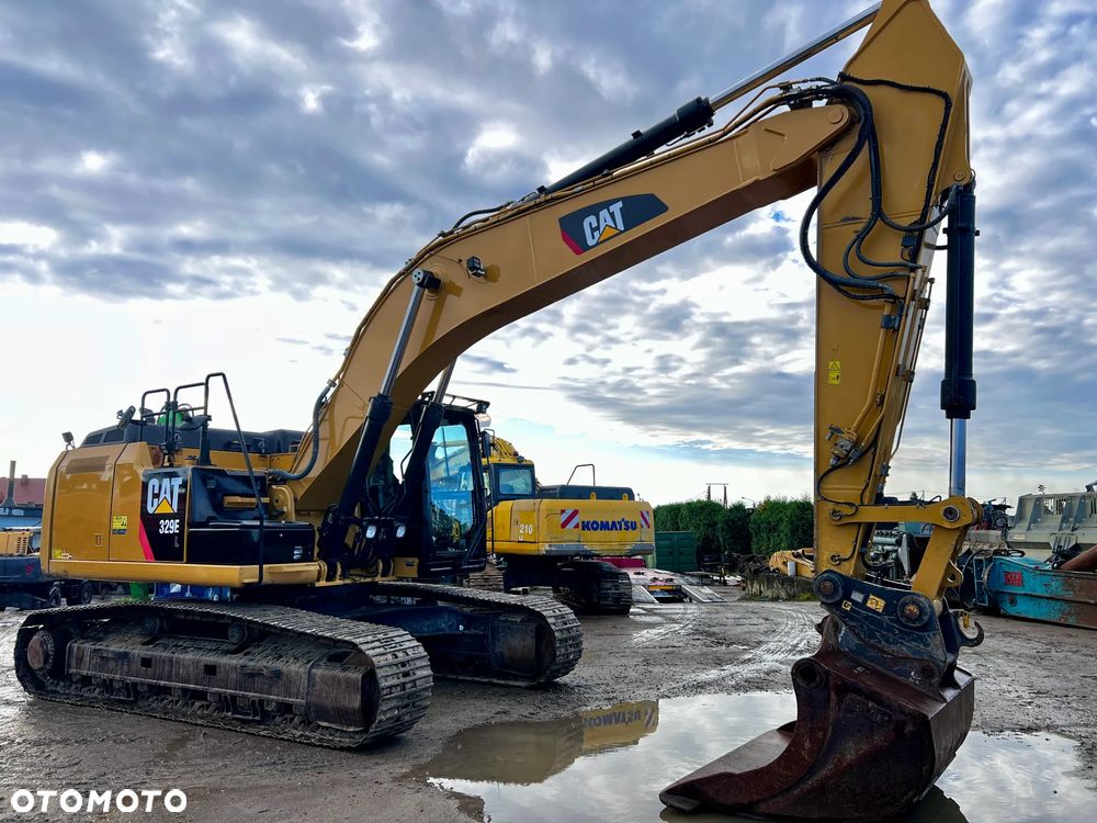 Używany Caterpillar CAT koparka gąsienicowa 329EL 30ton szybkozłącze ...