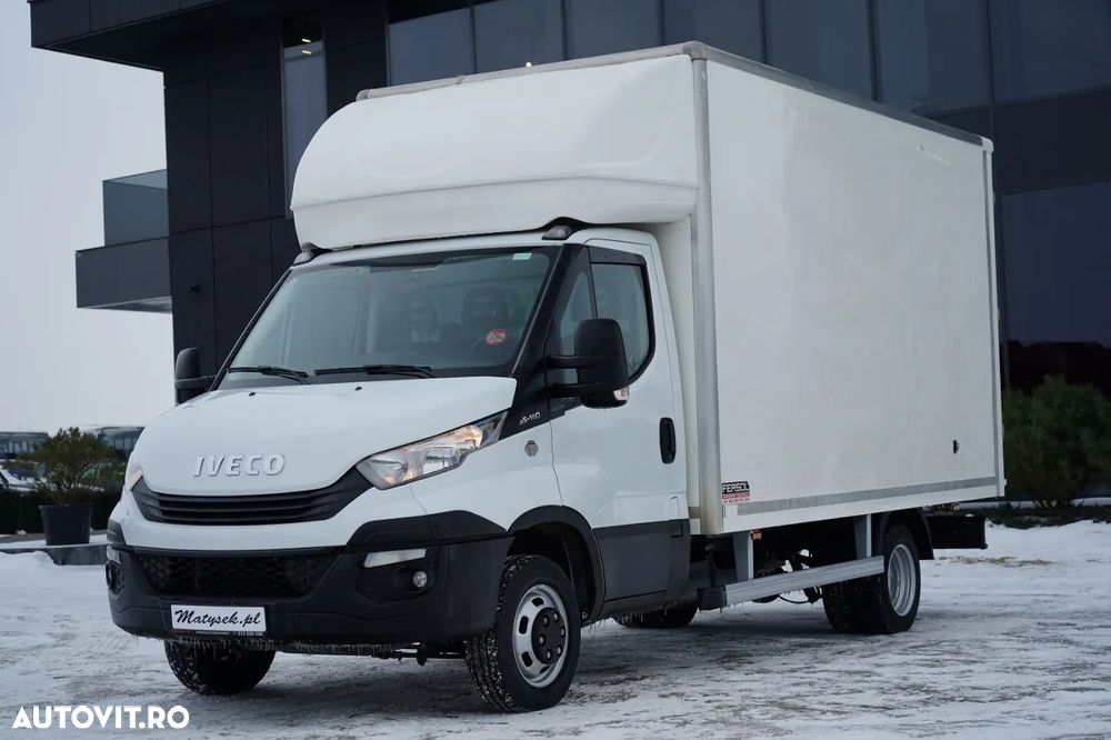Utilizat Iveco DAILY 35-140 / 4.2 M CONTAINER / TWIN GVWR: 3500 KG ...