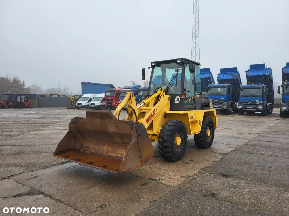 Używany Kramer 520 spr z Niemiec łyżka otwierana+widły 2001 - 61 000 ...