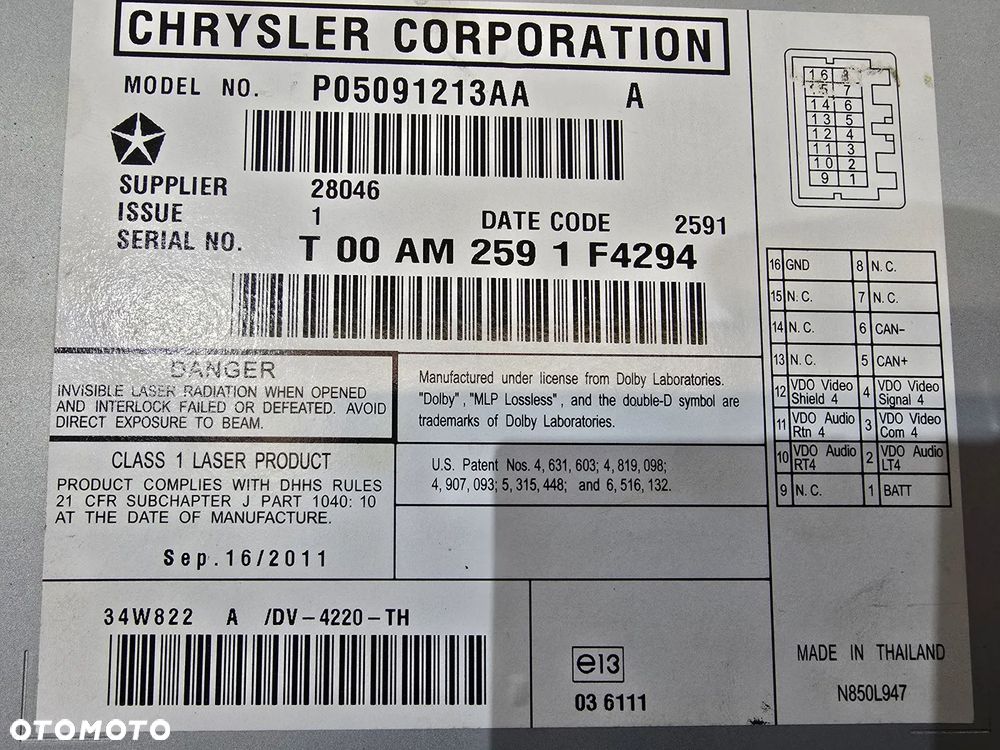 Używany Radioodtwarzacze - 200 PLN - Otomoto.pl