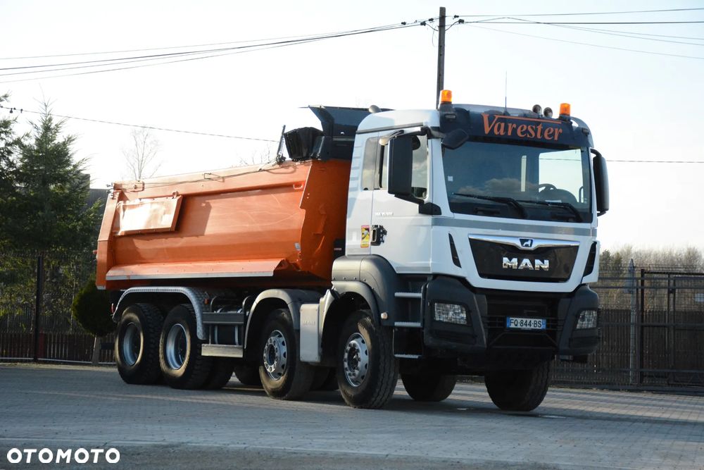 Używany MAN TGS 35.500 / 2020r / Mulda MEILLER / Retarder / Resor ...