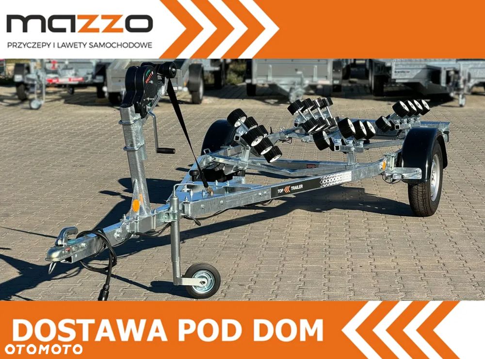 Nowy MAZZO TOP TRAILER Dostawa przyczepa podłodziowa WZMACNIANA pod ...