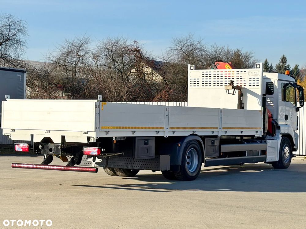 Używany MAN TGS 18.420 * SKRZYNIA 8,00m * PALFINGER PK 18002 - EHC ...