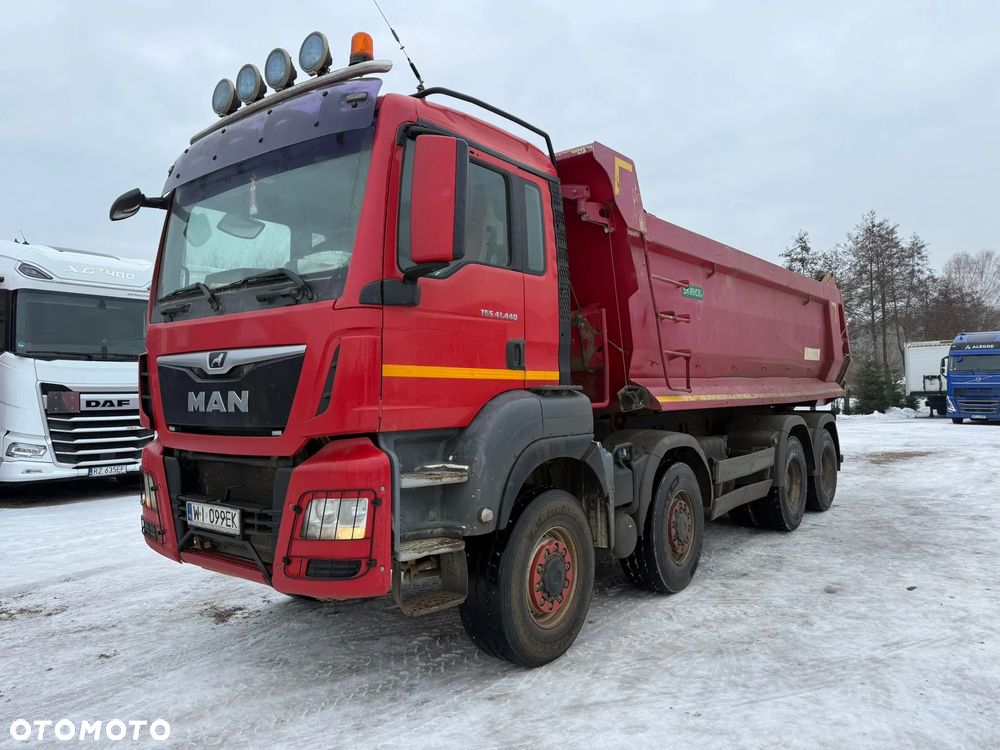Używany MAN TGS 41.440 8X8 // SKIBICKI // TYLNOZSYP // 2011 - 185 000 ...