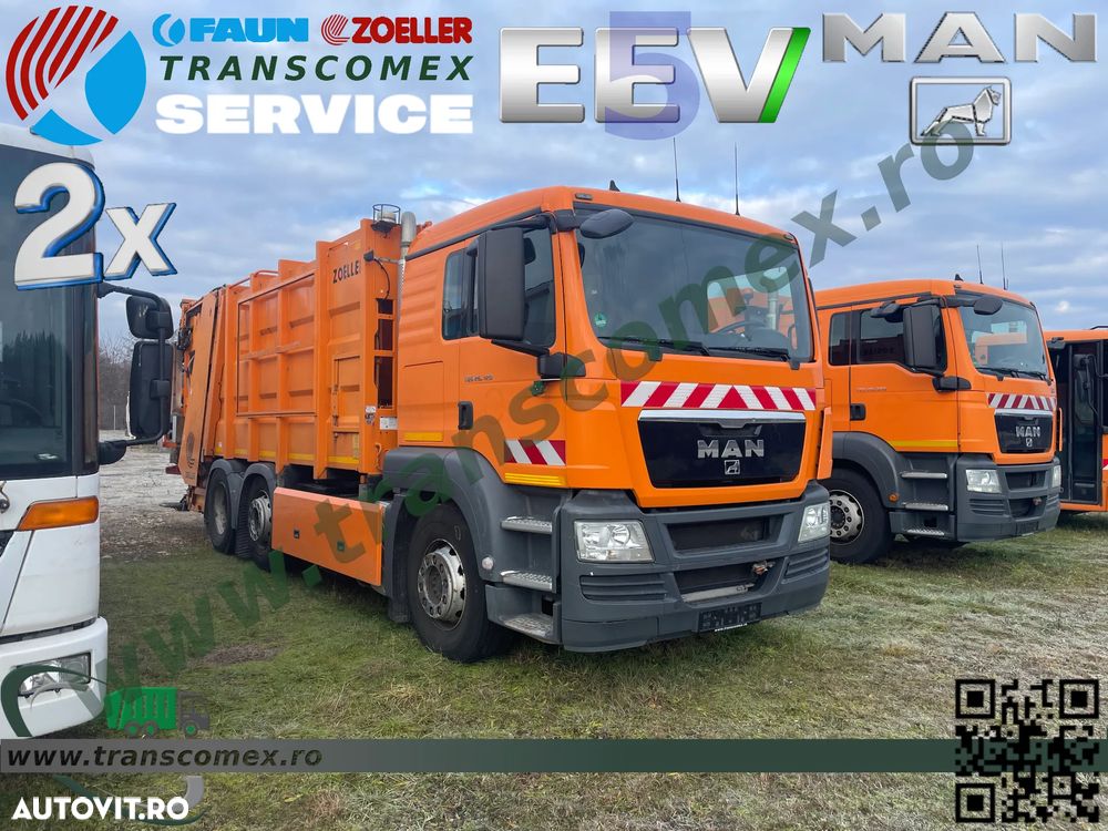 Utilizat MAN TGS 26.320 6x2, E5 EEV, FAUN/ZOELLER 2013 - 29 900 EUR ...