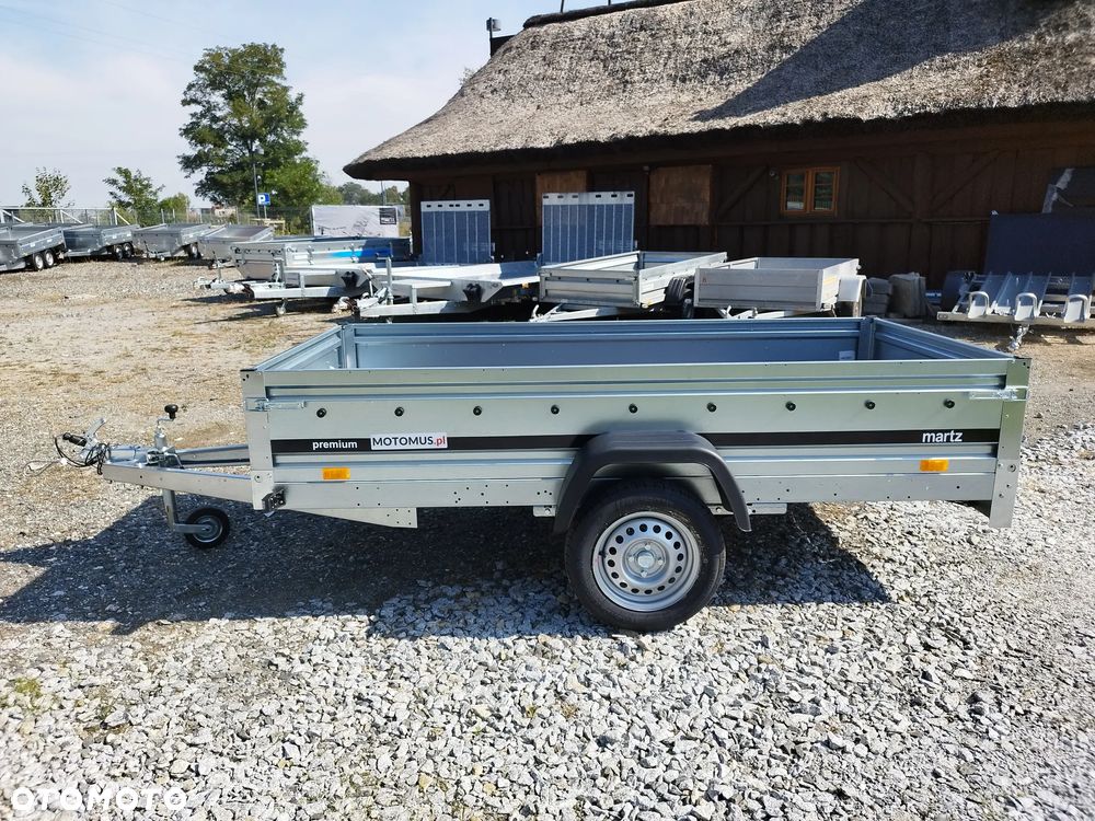 Nowy Martz Przyczepa Martz Premium 264R 1 oś resor 264x126x40cm 2025 ...