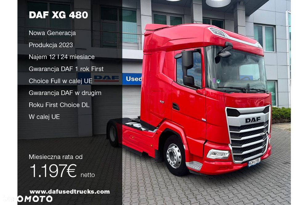 Używany DAF XG 480 FT 2023 - 76 875 EUR, 313 108 km - Otomoto.pl