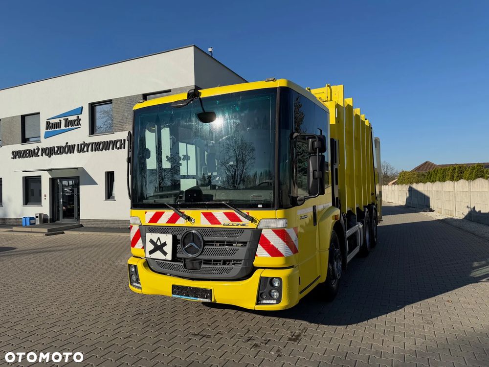 Używany Mercedes-Benz ECONIC 2630, EURO6/ ŚMECIARKA/ ZOELLER/ DELTA ...