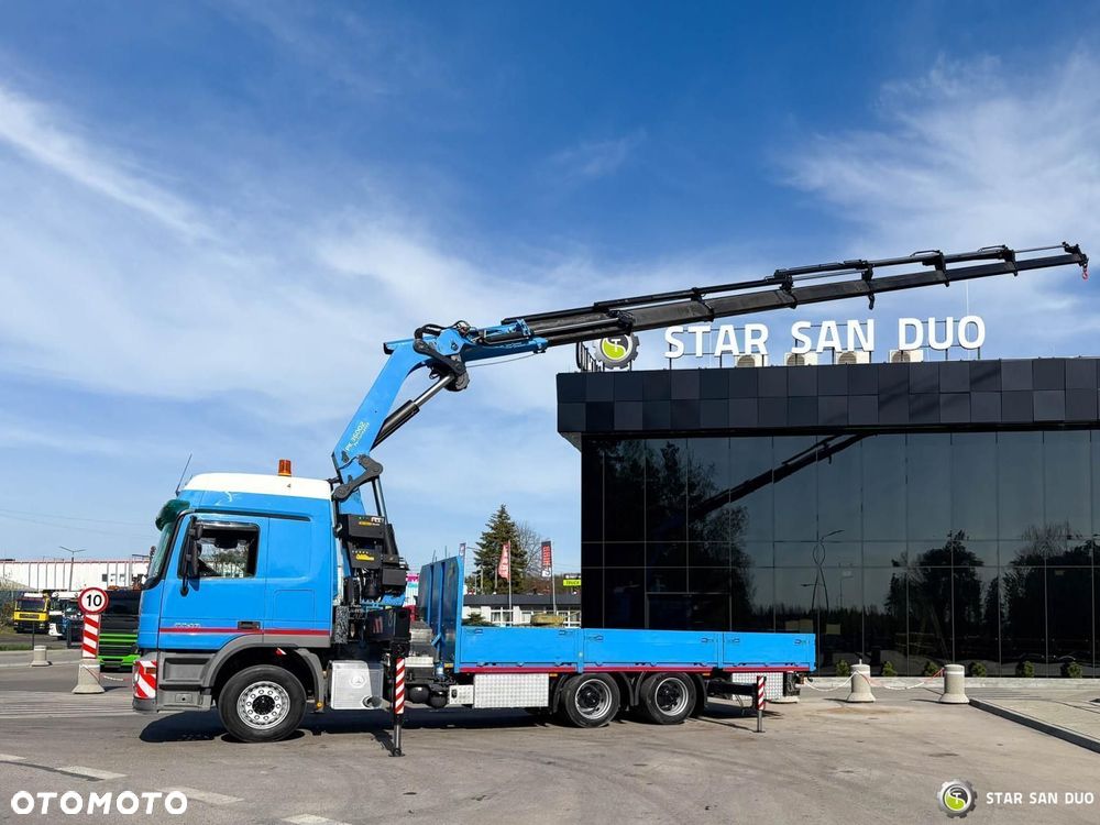 Używany Mercedes-Benz ACTROS 2646L 6x4 PALFINGER 36002 Żuraw Wciągarka ...