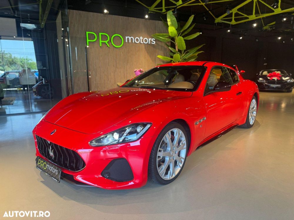 Utilizat Maserati GranTurismo 2017 - 60 500 EUR, 26 700 km - Autovit.ro
