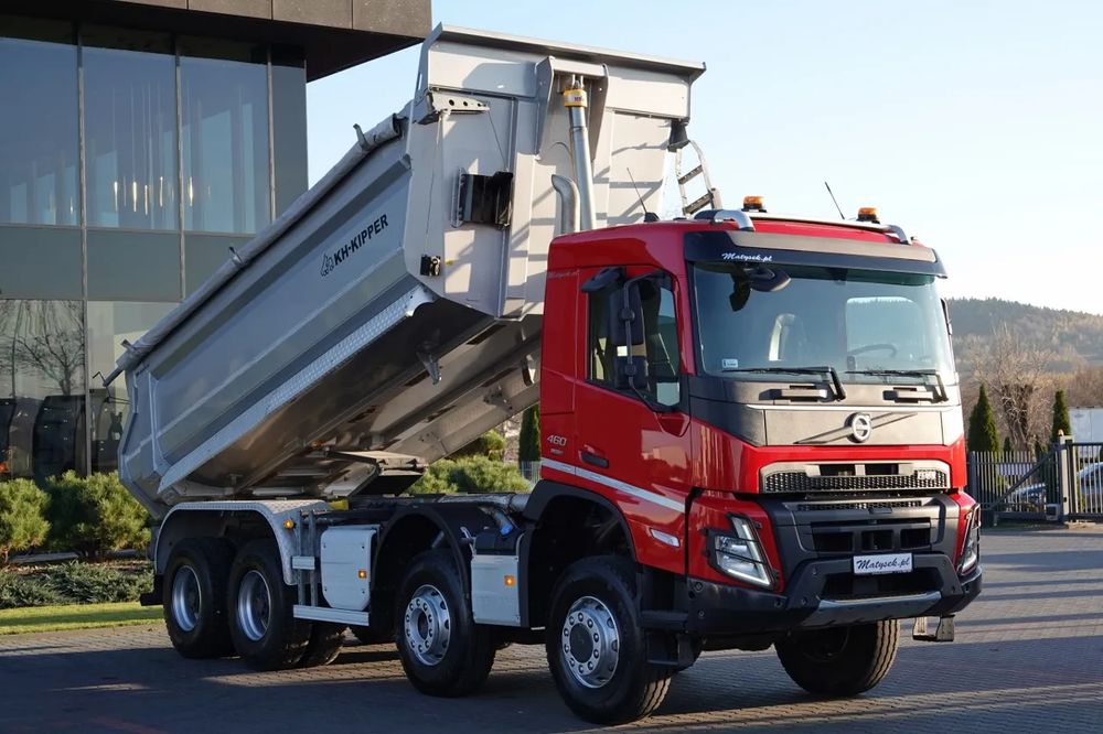 Utilizat Volvo FMX 460 / 8x6 / BASCULANĂ SPATE / KH-KIPPER / 2021 ...