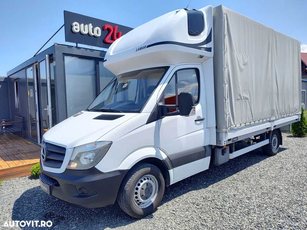 Utilizat Mercedes-Benz Sprinter Prelata 8 paleti 2017. 2017 - 22 491 ...
