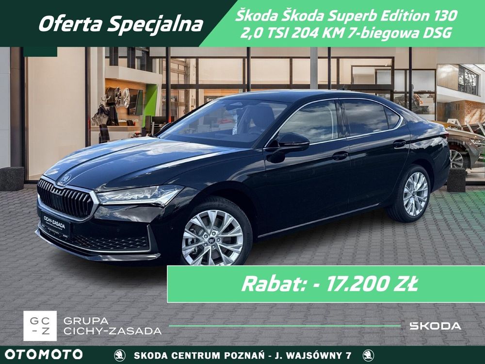 Nowy Skoda Superb 2025 - 187 500 PLN, 1 km - Otomoto.pl