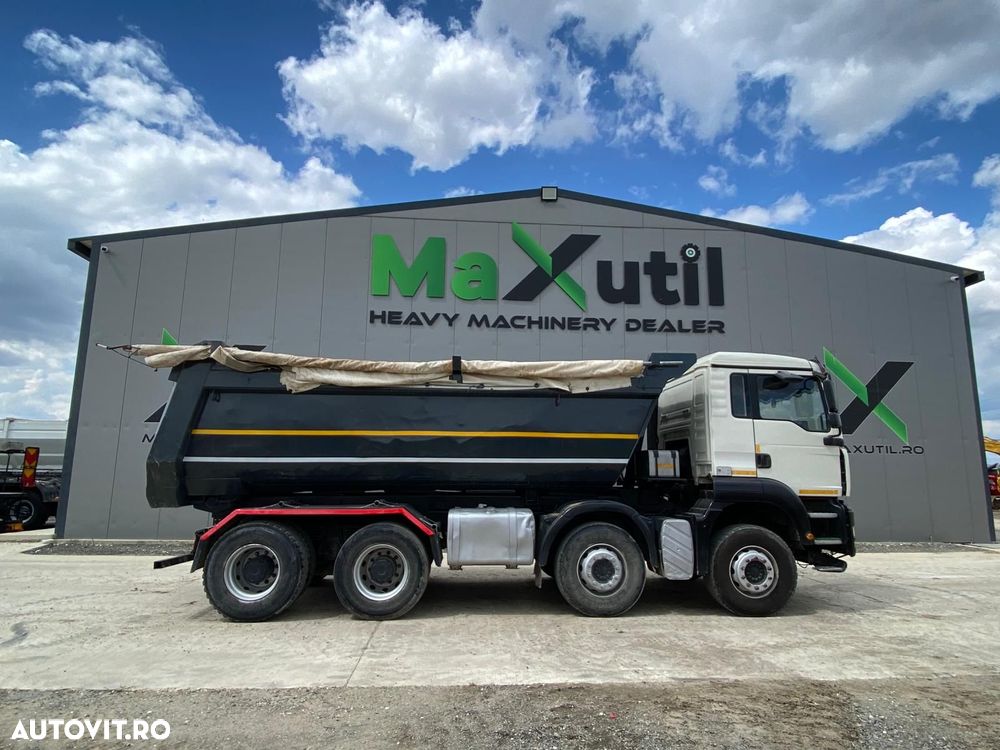 Utilizat MAN 8x4 Autobasculanta 2008 - 37 389 EUR, 248 000 km - Autovit.ro