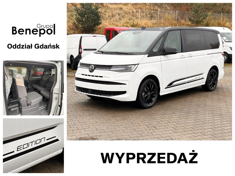 Nowy Volkswagen Multivan 2024 - 290 620,71 PLN, 10 km - Otomoto.pl
