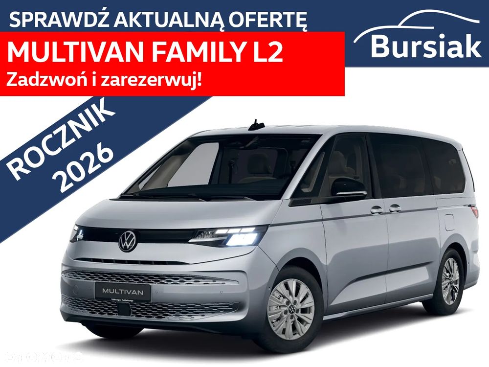 Nowy Volkswagen Multivan 2026 - 250 821,60 PLN, 10 km - Otomoto.pl