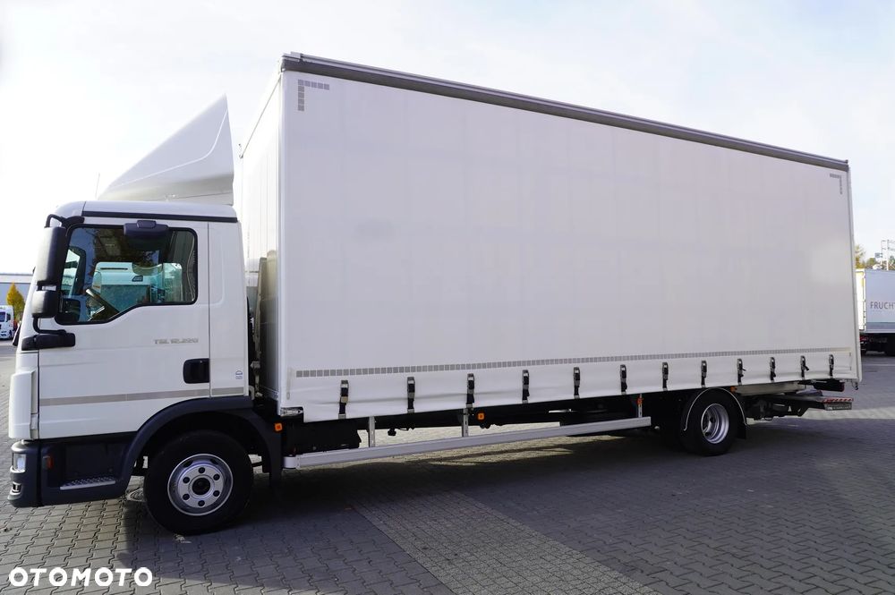 Używany MAN TGL 12.220 / Firanka 19 EPAL / 140 tys. km 2018 - 172 200 ...