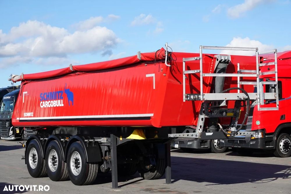 Utilizat Schmitz Cargobull CAMION BASCULANTE / 25 mc / 2021 / PNEURI 100% / GREUTATE: 5100 KG ...