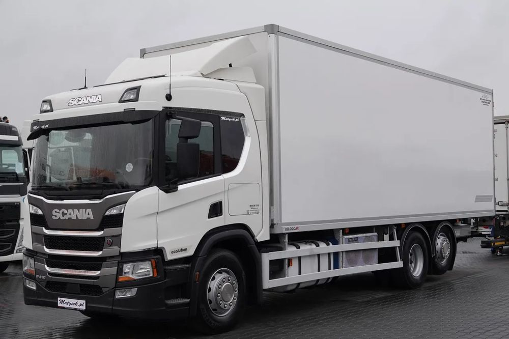 Utilizat Scania P 410 / 6x2 / FRIGIDER -8.2 M / GENERATOR BLOC FRIGO ...