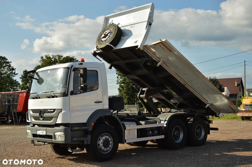 Używany Mercedes-Benz AXOR 2633 / 6x4 / HYDROBURTA / MANUAL ! 2010 ...