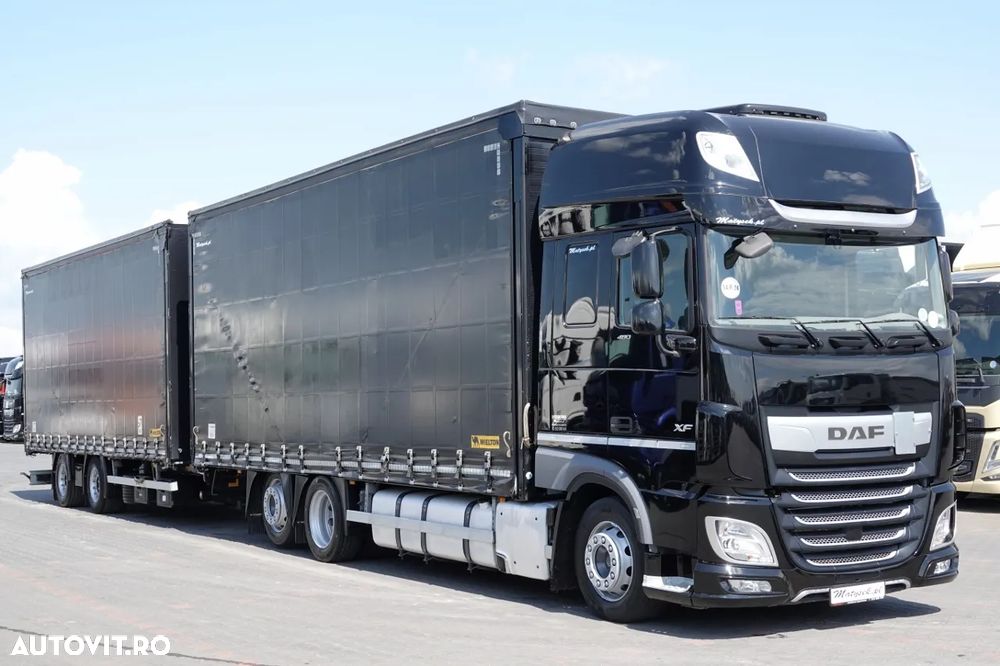 USED DAF XF 480 / COMBINAȚIE TANDEM / 120 M3 / TRANSPORT / I-PARK COOL ...
