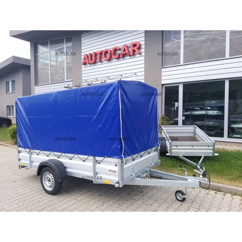 Nou Autocar Remorca basculabila fara sistem de franare cu o singura axa ...