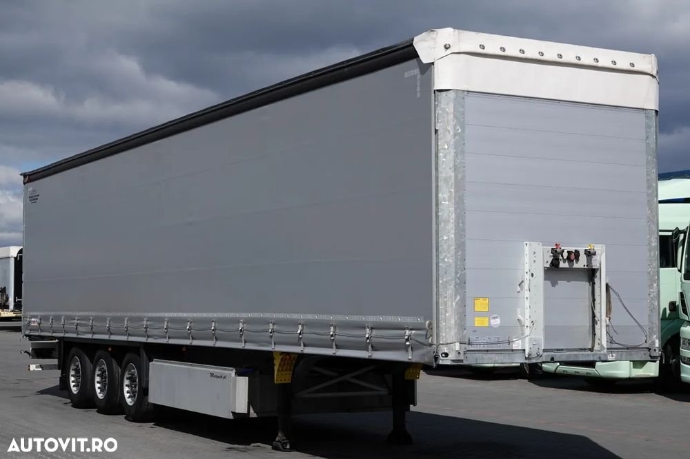 Utilizat Schmitz Cargobull PERDEA / STANDARD / AXIE DE RIFAT / COȘ DE PALET 2021 - 18 500 EUR ...