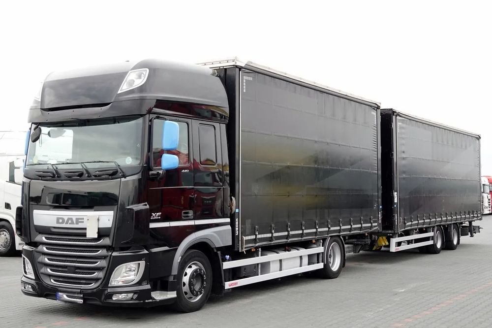 Utilizat DAF XF 440 / SET TANDEM 120 M3 / TRANSPORTABILE / EURO 6 ...