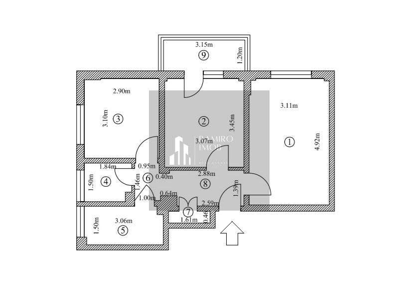 3 camere, apartament de vanzare - Bucuresti (judet), Giurgiului ...