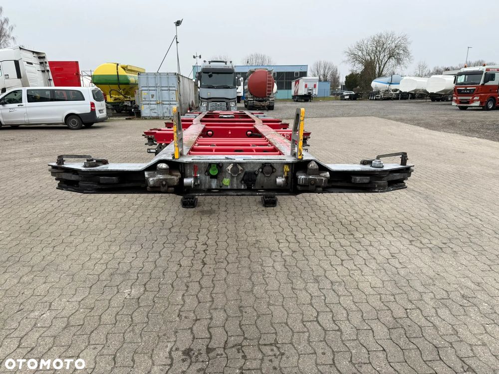 Używany Schmitz Cargobull SCHMITZ CARGOBULL SCB S3D – PODWOZIE KONTENEROWE – 2019 ROK – 45’ – 3 ...