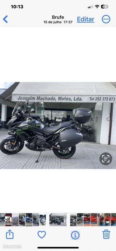 Usado Kawasaki Versys 2019 - 6 950 EUR - Standvirtual.com
