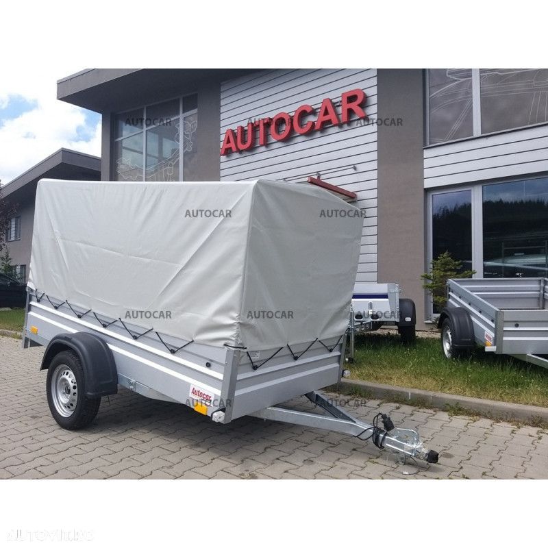 Nou Autocar Remorca 7222-II cu o singura axa fara sistem de franare cu ...