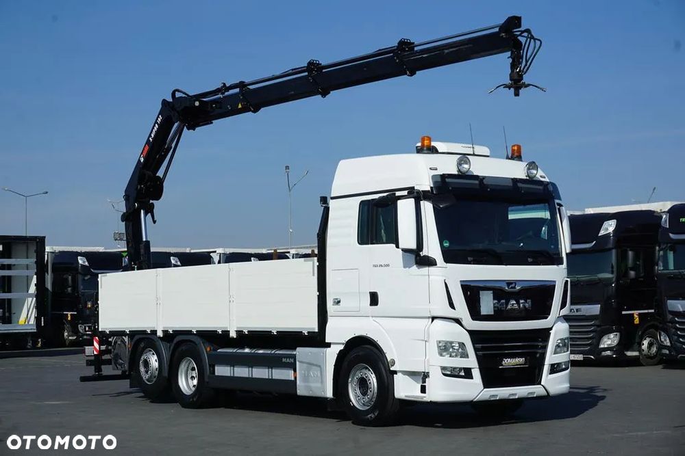Używany MAN TGX / 26.500 / E 6 / 6 X 2 / SKRZYNIOWY + HDS / HIAB 192 ES ...