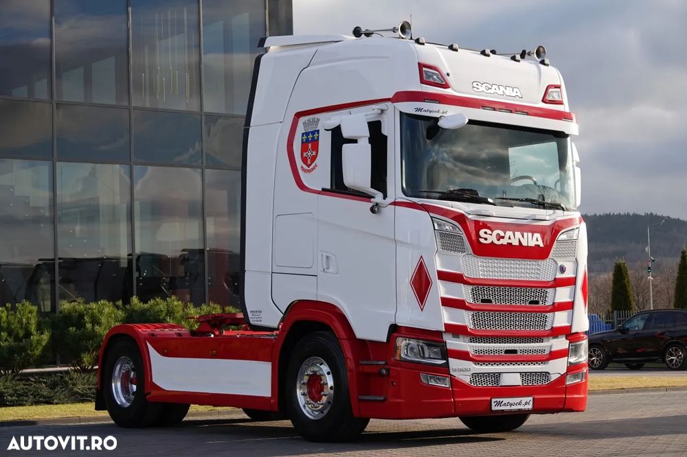Utilizat Scania S 500 / RETARDER / I-PARK COOL / FULL AIRMATIC ...