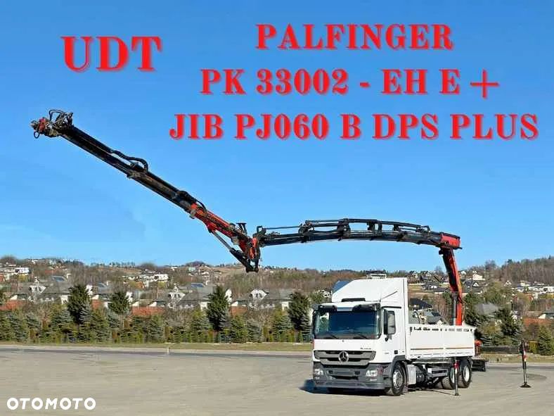 Używany Mercedes-Benz Mercedes Actros 2636 * PK 33002 -EH E + JIB PJ 060B DPS PLUS + PILOT/ 6x4 ...