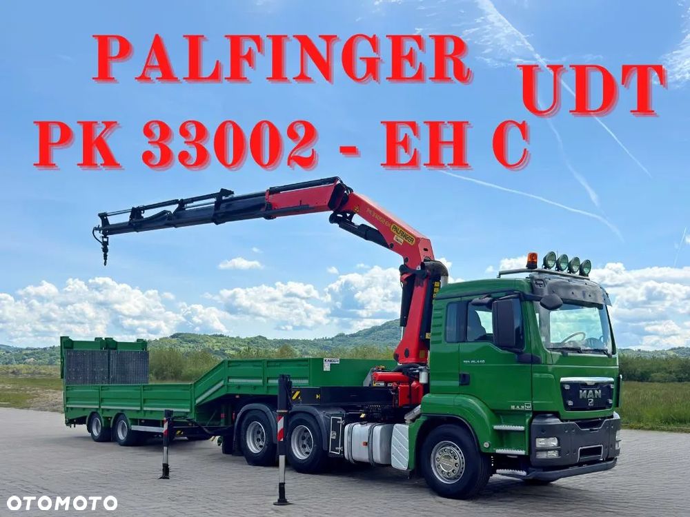 Używany MAN TGS 26.440 * PK 33002 -EH C/PILOT + NACZEPA 10,30 m / 6x4 ...