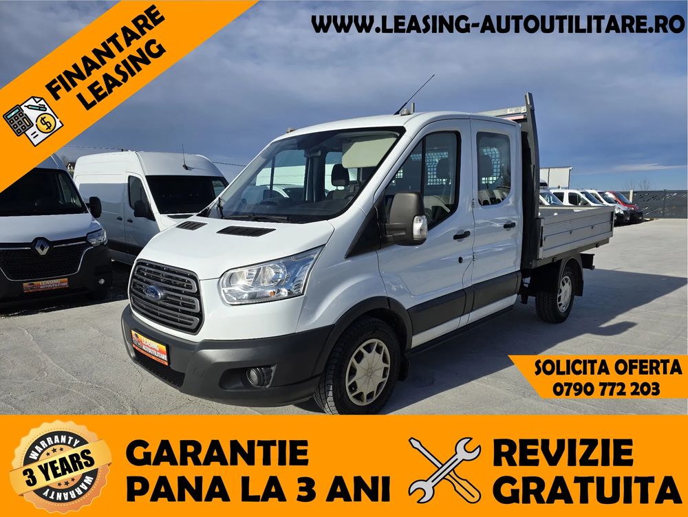 Utilizat Ford Transit Doka 7 locuri+Bena 2019 - 18 921 EUR, 100 000 km ...