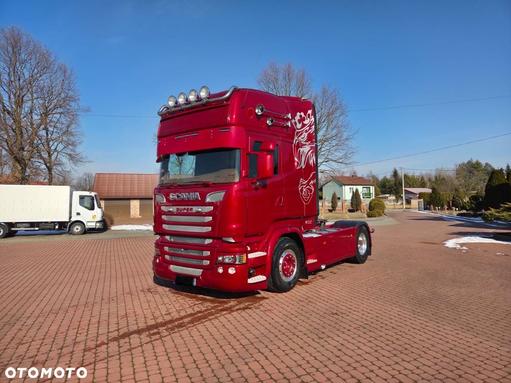 Używany Scania R 730 V8* TOPLINE* NAVI* XENON* SKÓRY* 2014 - 137 900 ...