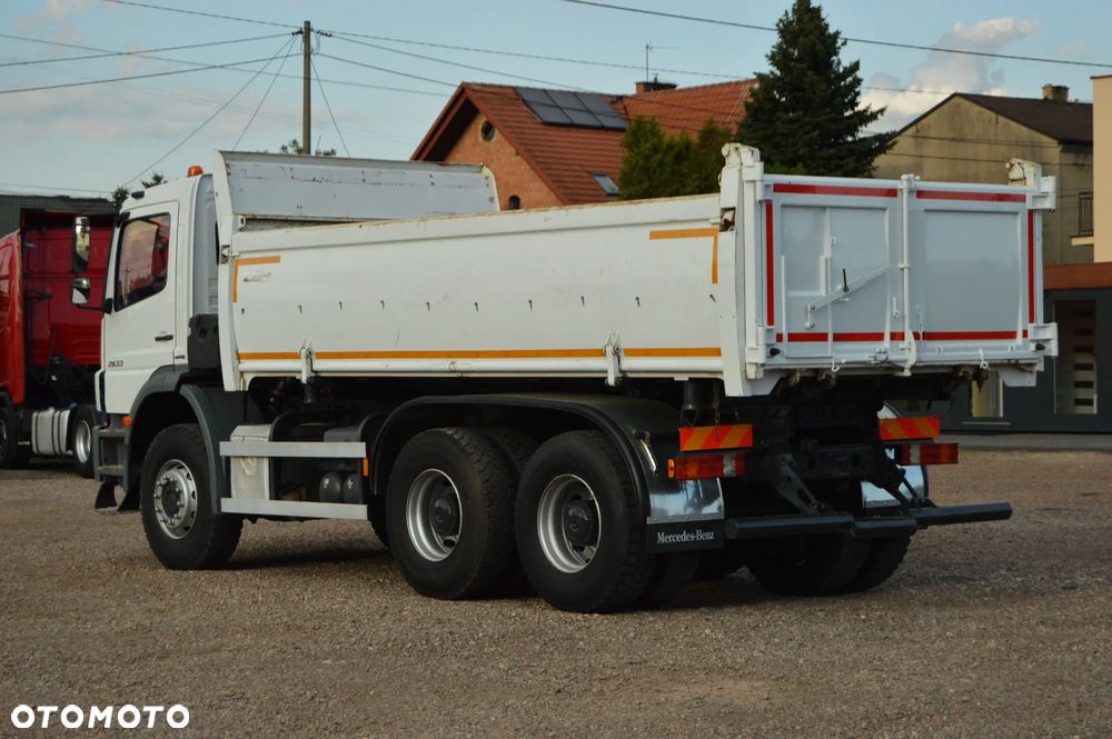 Używany Mercedes-Benz AXOR 2633 / 6x4 / HYDROBURTA / MANUAL ! 2010 ...