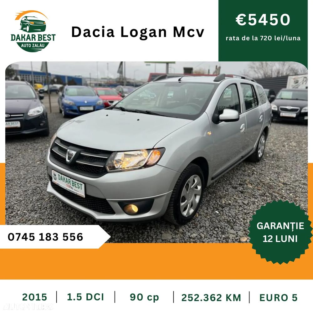 Utilizat Dacia Logan 2015 - 5 450 EUR, 252 362 km - Autovit.ro