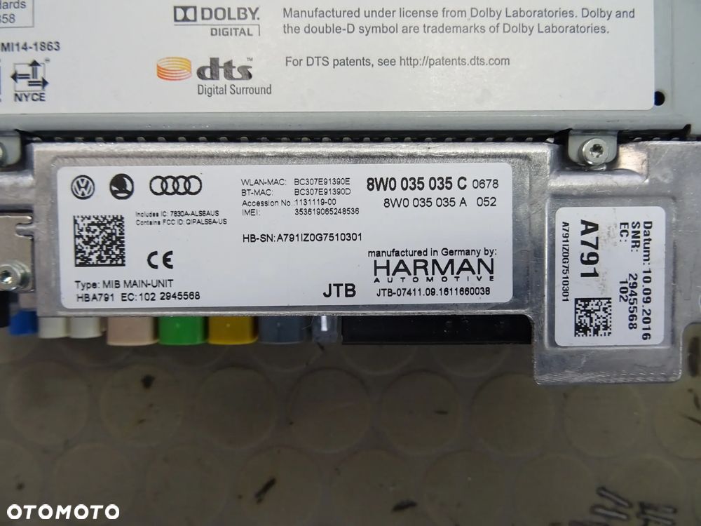 Używany Nawigacje GPS fabryczne - 2 000 PLN - Otomoto.pl